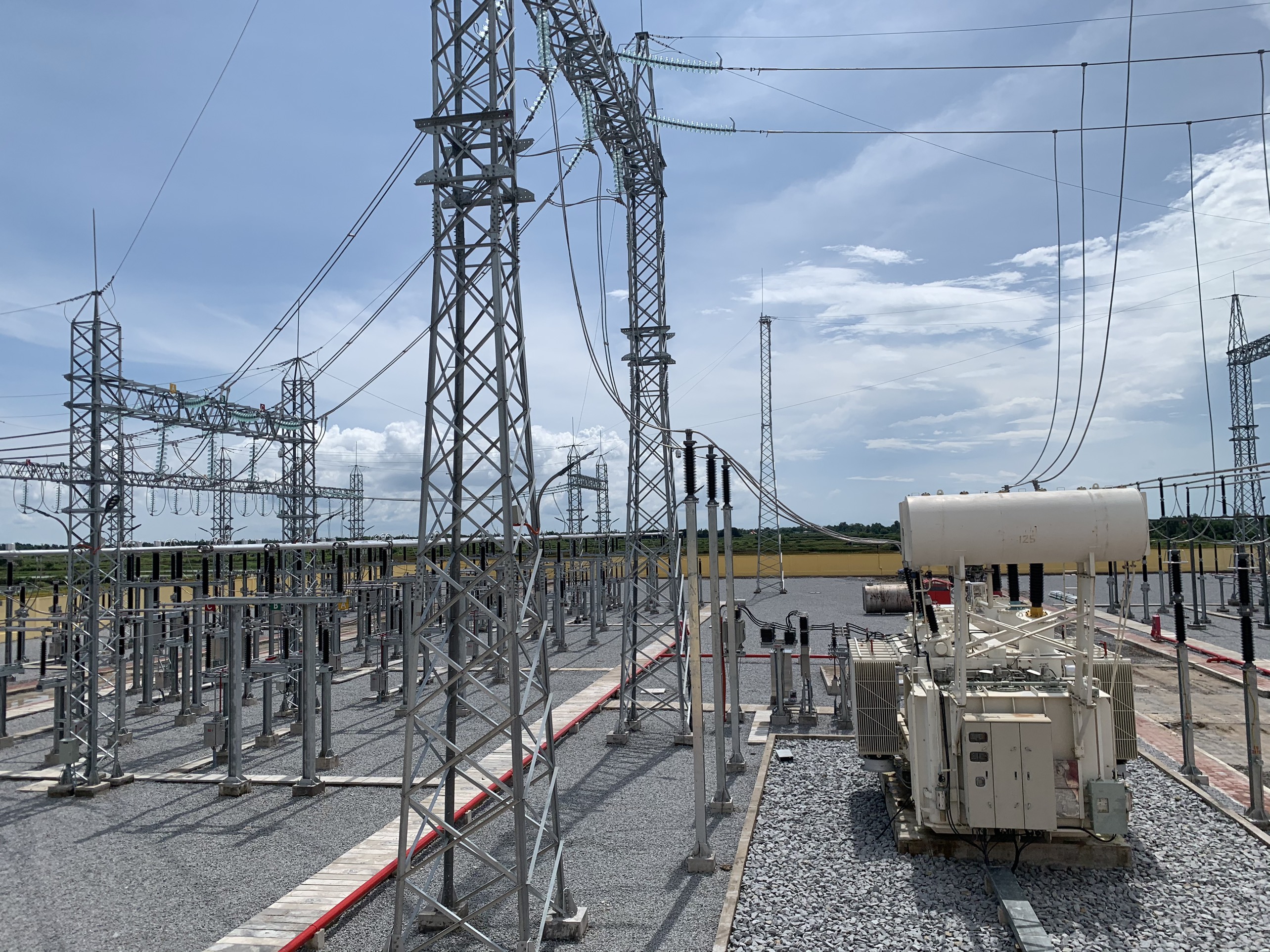 CONNECT TO A POWER SUPPLY SYSTEM OUTSIDE THE STATION 220KV THANH CONG